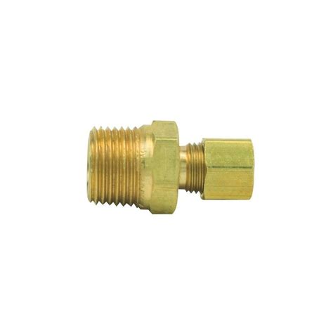 12 In Od Tube X Mip Brass Adapter Brass Compression Fittings