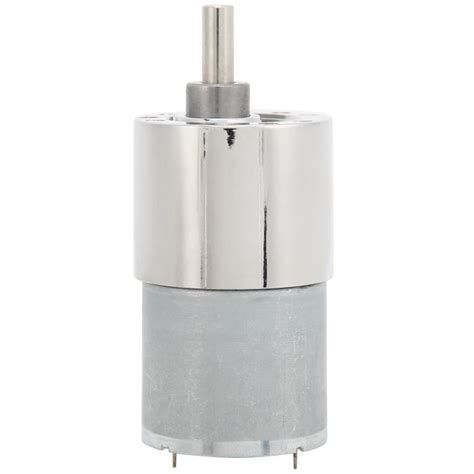 Cikonielf Moteur Dc Moteur De Réduction Dc Engrenage Tout En Métal