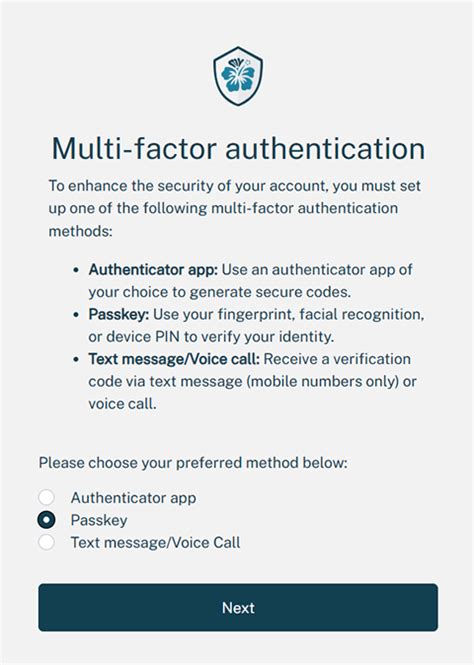 MyHawaii Citizen Identity Initiative Set Up A Passkey Using Windows Hello Windows