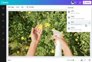 How To Convert To PDF In Canva Template Fonts