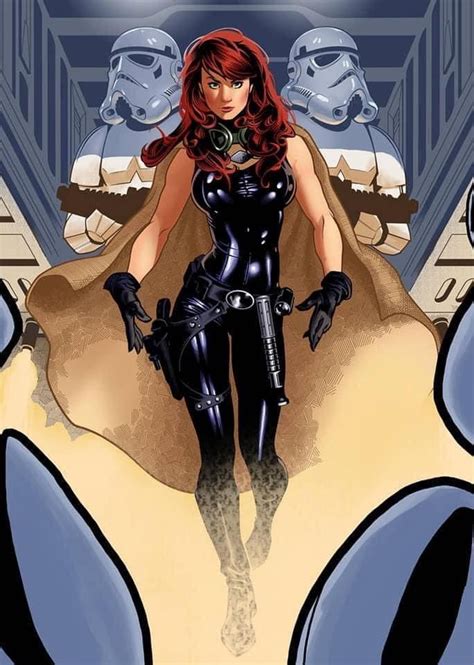 Mara Jade Wallpaper Mara Jade Fanart Mara Jade Art Star Wars Mara Jade