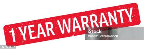 1 년 보증 스탬프 각인 씰 템플릿 벡터 스톡 일러스트레이션 1에 대한 스톡 벡터 아트 및 기타 이미지 1 갈색 고무