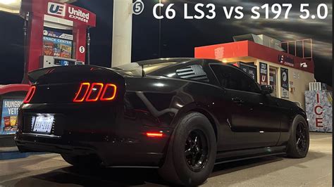 Fbo E85 S197 Mustang 5 0 Vs C6 Ls3 M6 Headers Full Exhaust Youtube