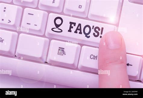 Word Writing Text Faq S Business Photo Showcasing List Of Questions And Answers Relating To