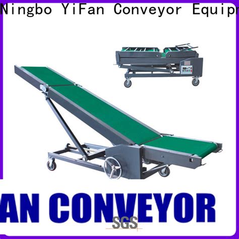 top container loading system conveyor mini factory for warehouse