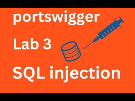 شرح بالعربيlab3: SQL injection UNION attack, determining the number of ...