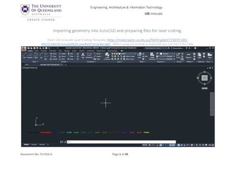 Pdf Importing Geometry Into Autocad And Preparing Files For · As A Dxf Needs Some Work