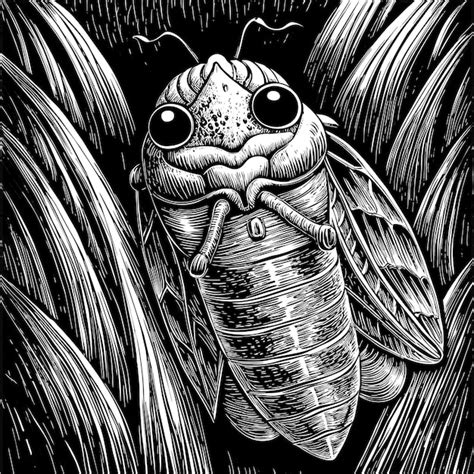 Premium Vector A Drawing Of A Scorpion With The Number 10 On It