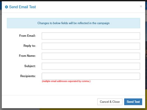 Email Testing Sending Draft Emails VBOUT Help Center