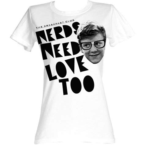 Breakfast Club Nerd Love 映画tシャツ バンドtシャツ専門店garapa Gosガラパゴス メタルtシャツや