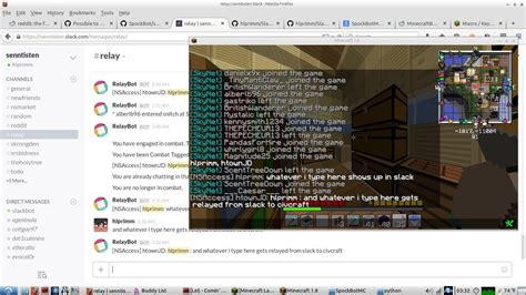 Presenting My First Python Minecraft Bot Slackminecraftrelay Basic