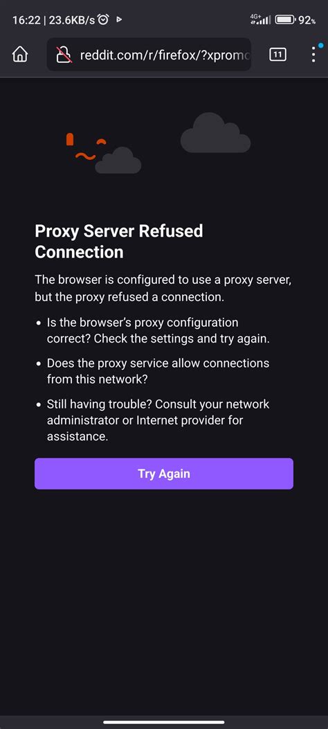 My Firefox Browser Does Not Work With Mobile Data Any Fixes Rfirefox