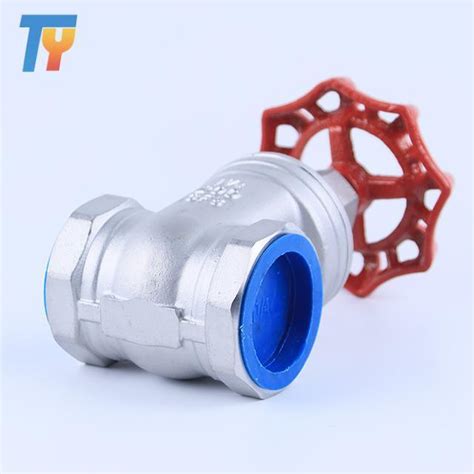 Stainless Steel201 304 316 Manual Gate Valve Hard Sealed Gate Valve Internal Threaded Water Pipe