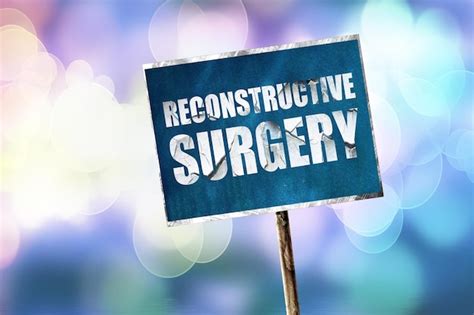Reconstructive Surgery Premium Ai Generated Image
