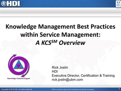 Kcs V53 Overview