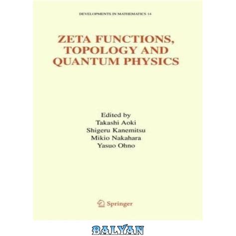 خرید و قیمت دانلود کتاب Zeta Functions Topology And Quantum Physics ترب