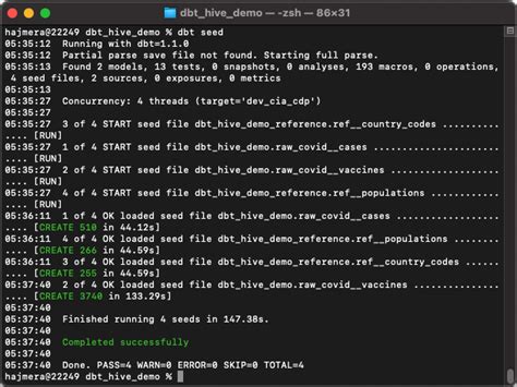 Getting Started With Dbt Hive Cloudera Community 373226