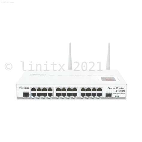 MikroTik Cloud Router Switch In Desktop Case
