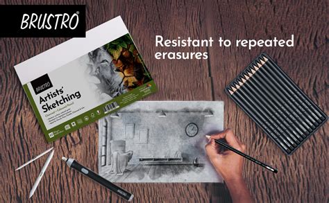 Brustro Artists Sketching Paper 110 Gsm A5 Size Pack Of 80 Sheets