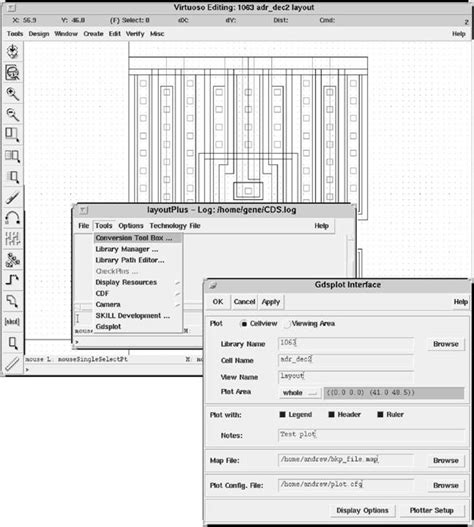 アートワーク・ソリューションズ プロダクト Artwork Cadence Interfaceto Gdsplot