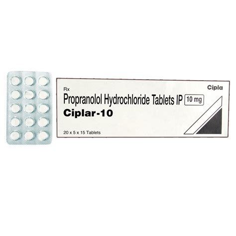 Buy Ciplar 10mg 15 Tablets Online At Best Prices Wellness Forever