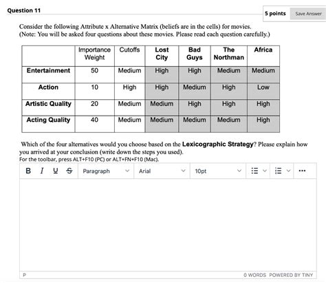 Solved Question 11 5 Points Save Answer Consider The