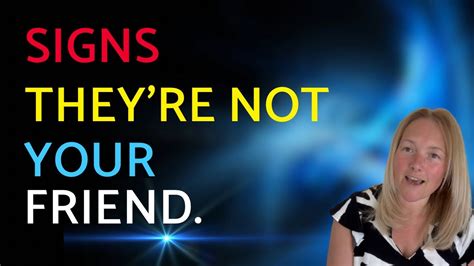 Signs Theyre Not Your Friend The Narcissistic Frenemies Youtube