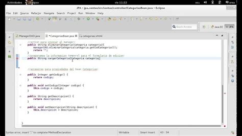 Jsf Jpa Crud Part 5 Función Update Youtube