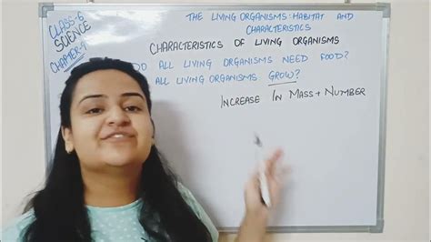 8 9 6s Chapter 9 Class 6 The Living Organisms Habitat And Characteristics Ncert Youtube