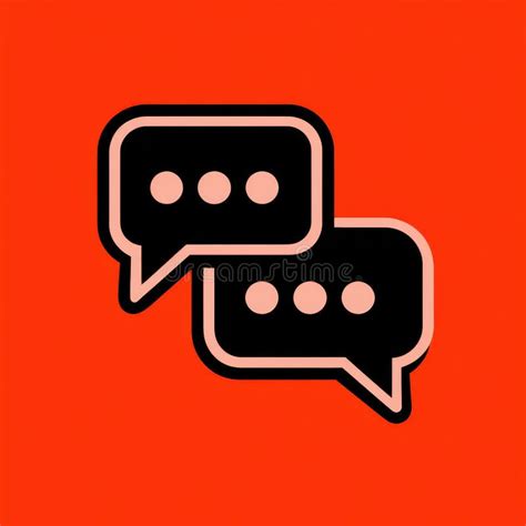 Visual Representation Of Messaging Communication And Social Interaction