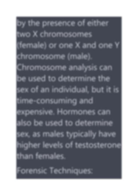 SOLUTION Introduction To Sex Forensic Medicine Studypool