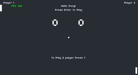 GitHub Denizutkan Pong Classic Pong Game