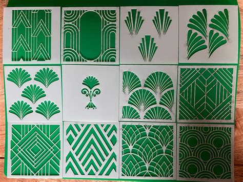 Art Deco Stencils