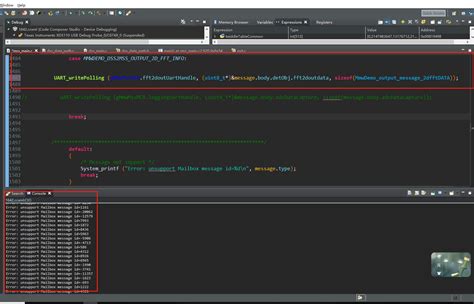 Ccsiwr1642boost 1642 Output 2d Fft Data Sensors Forum Sensors Ti E2e Support Forums