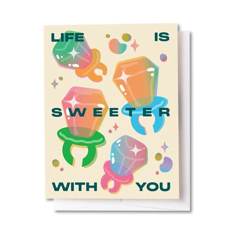 Life Is Sweeter Candy Card Tender Loving Empire