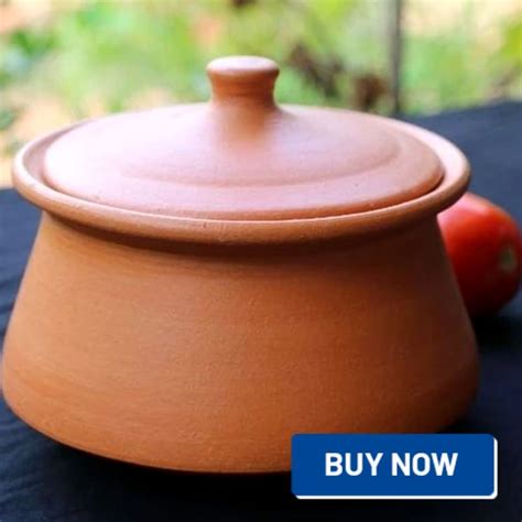 Clay Pot Cookware Mec Pot X Large 6 Qt 5 67 L Healthy Cookware Clay