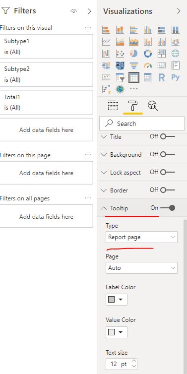 solved tooltips for individual fields use for hover over