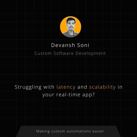 Devansh Soni On Linkedin Realtimeweb Webdevelopment Scalability