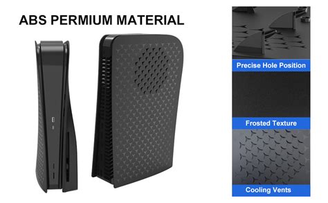 Honcam Ps5 Shell Case Custom Faceplate Console Replacement Plates Cover