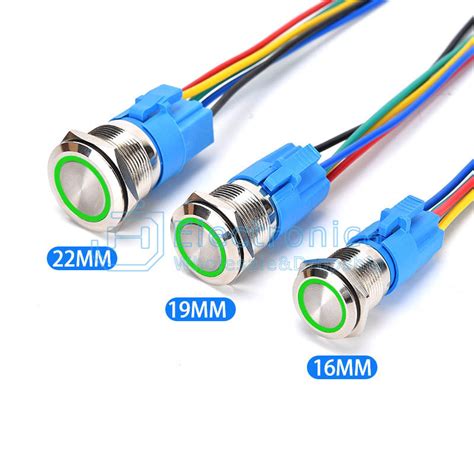 Mm Metal LED Button Switch JH B B Wholesale Dropship Online Store