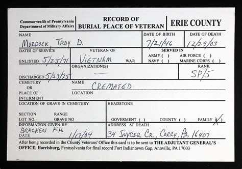 Troy Duane Murdock 1946 2003 Find A Grave Memorial