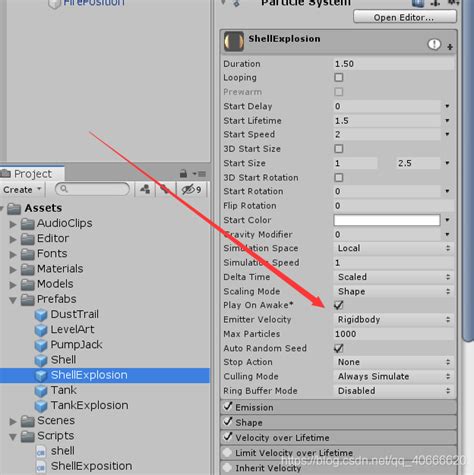 unity坦克发射炮弹，并显示特效 unity 炮口特效 csdn博客