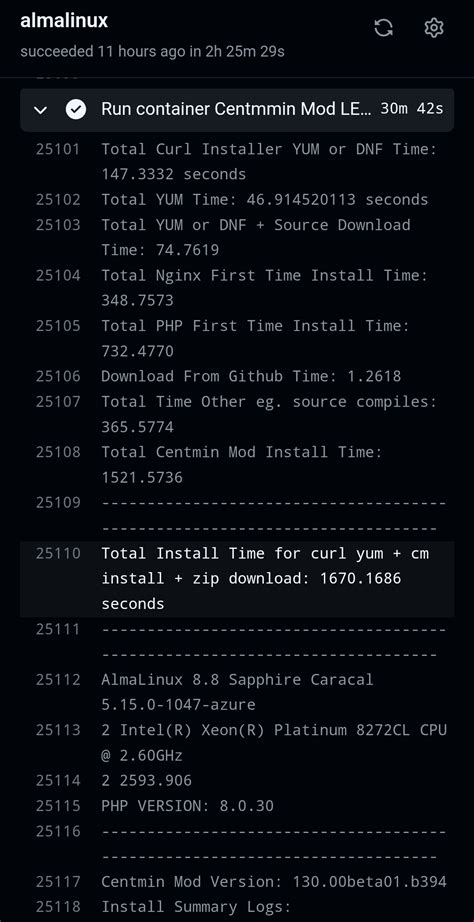 Centminmodautomatedtests2023 10 05235447 Centmin Mod Community