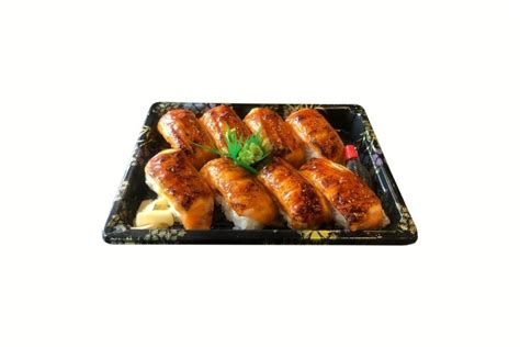 Grilled Salmon Nigiri Bosu Sushii