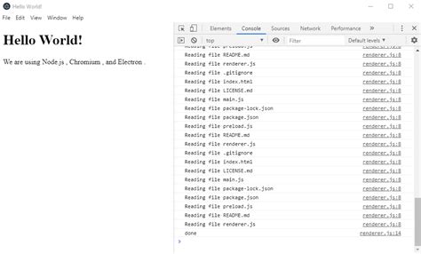renderer node fs api stops working on page reload when