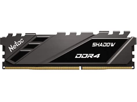 Memoria Ram Netac Shadow Ddr4 2666 8gb Mediaworld It