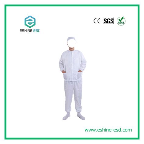 Anti Static Clothing Esd Lab Coat For Cleanroom Esd Garments Esd Lab Coat And Anti Static