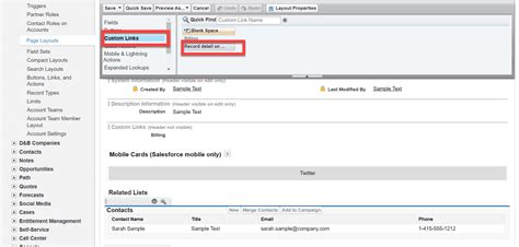 How To Create Custom Links In Salesforce SalesForce FAQs