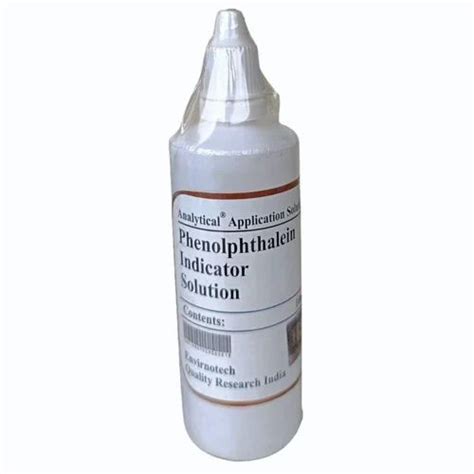 Phenolphthalein Indicator Laboratory Chemicals Grade Lab Grade
