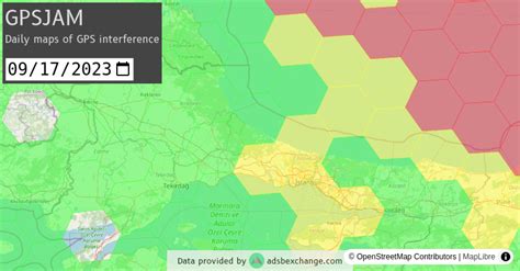 Gpsjam Gps Gnss Interference Map
